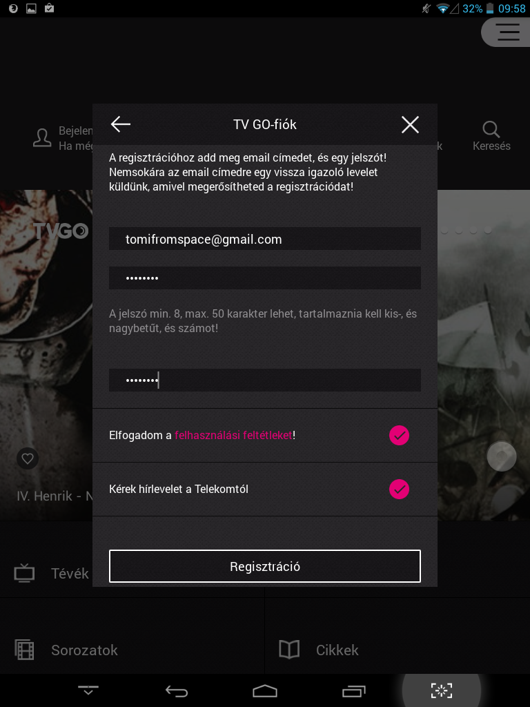 TV GO - Tévézés otthon, vagy bárhol az országban - Androlib blog. Bipp!